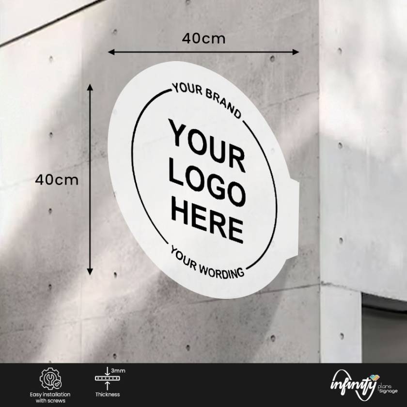 Custom Acrylic Double Sided Corridor Sign | Acrylic Sign | Hanging Sign ...